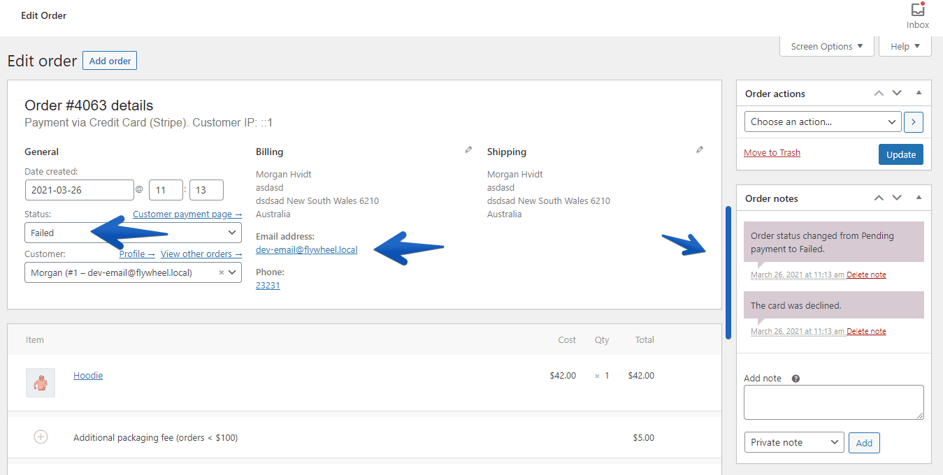 How to test”Failed” payments using Stripe & WooCommerce | Puri.io Plugins